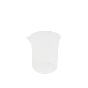 Othmro 10Pcs 100ml Plastic Graduated Cups Measuring Cups PP Plastic Graduated Beaker Clear Scale Cups Liquid Measuring Mixing Cups Graduated Plastic Measuring Cups for Lab Kitchen Liquids Transparent