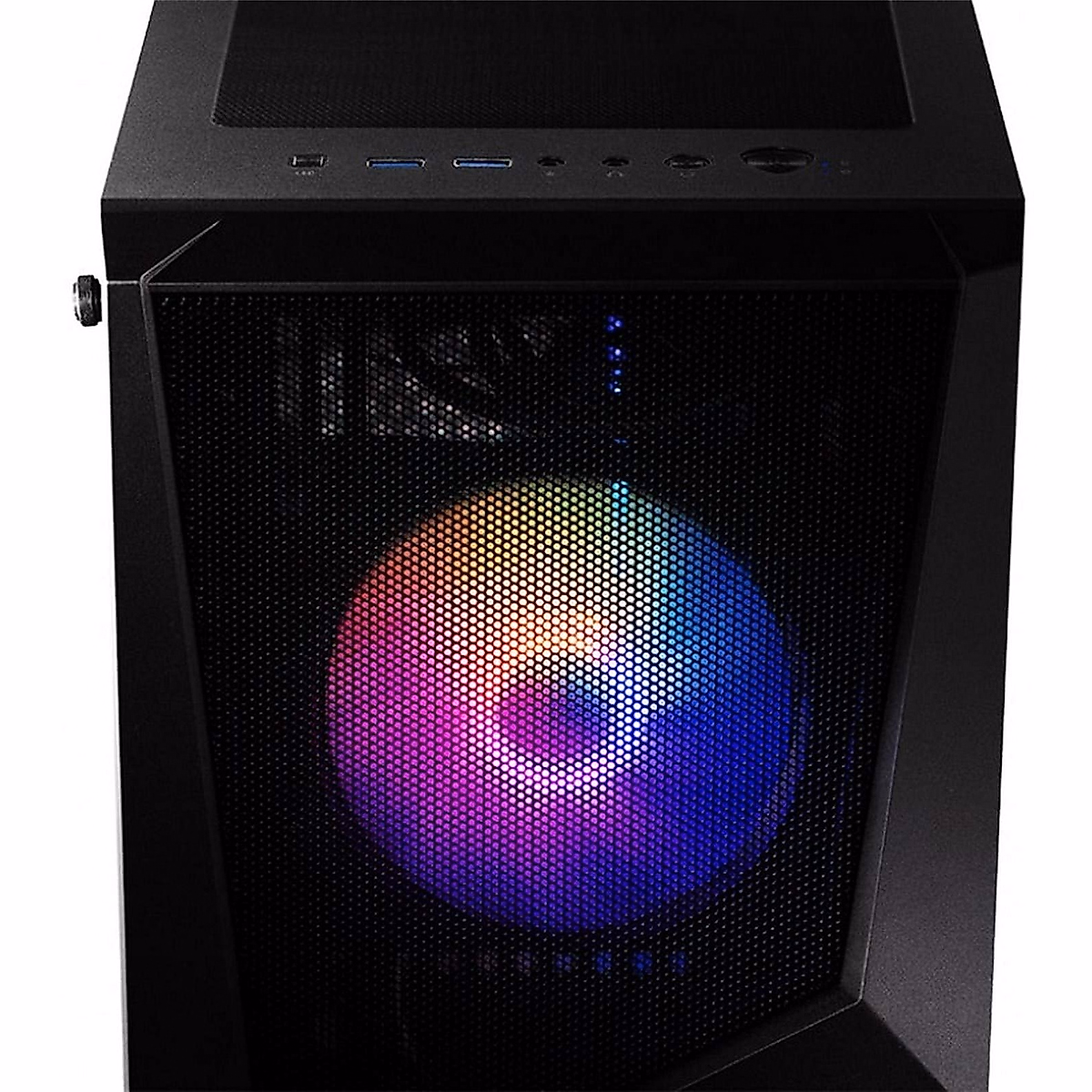 MSI Codex R (Tower) Gaming Desktop, Intel Core i5-10400F, GeForce RTX 2060, 16GB Memory, 500GB SSD + 1TB HDD, WiFi 6, VR-Ready, Windows 10 Home Adv. (10SC-033US)
