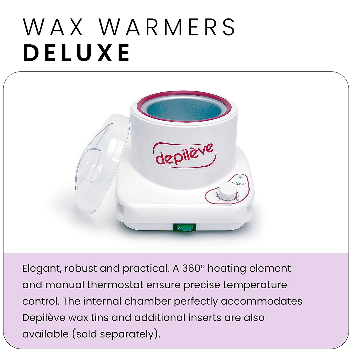 Depileve 340d deluxe Warmer