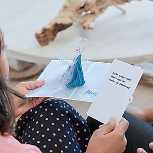 Lovepop Disney Frozen Elsa Birthday Pop Up Card 5 x 7”– Birthday Card – Handcrafted 3D Pop-Up Greeting Card – Card for Kids or Daughter