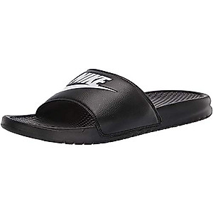 Nike Benassi JDI Men's Sandals Black/White 343880-090 (10 D(M) US)