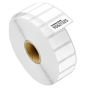 1" x 0.5" Direct Thermal Label - Compatible with Rollo Label Printer & Zebra Desktop Printers – 1” Core, Adhesive Perforated All Purpose Postage QR Barcode Shipping - 20 Rolls, 2430/Roll