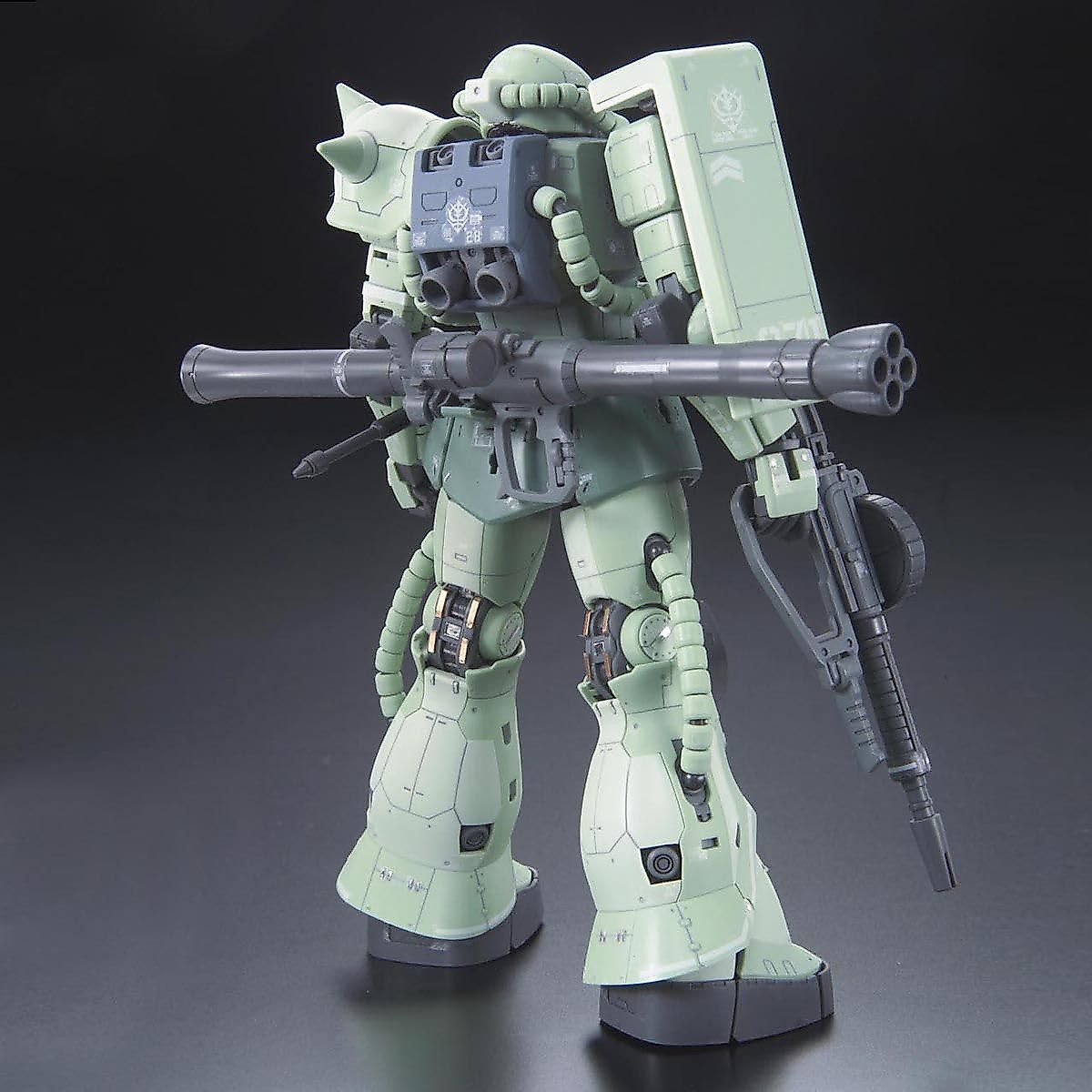 RG Mobile Suit Gundam MS-06F Mass Production Zaku 1/144 Scale Color-Coded Plastic Model