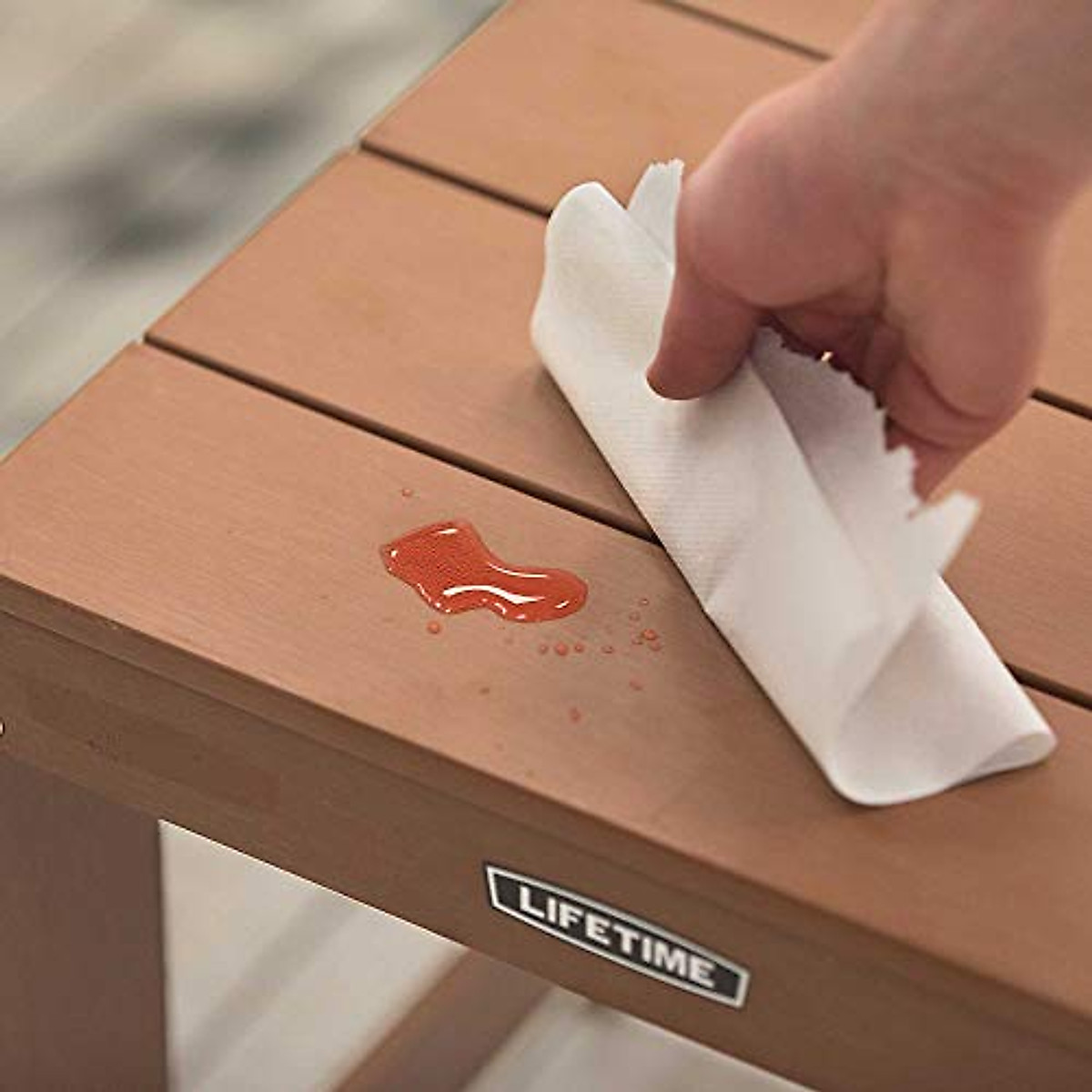 Lifetime 60246 Adirondack Table, Brown