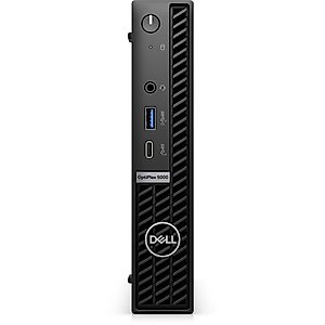 Dell Optiplex 5000 Micro Tower Desktop (2022) | Core i7-12700T - 1TB SSD Hard Drive - 64GB RAM | 12 cores @ 4.7 GHz Win 11 Pro Black