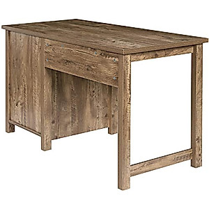 OneSpace Norwood Range 3-Drawer Locker Writing Desk, Oak