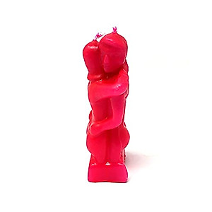 wickypicky Erotic Red Hugging Candles for Couple Love Candles to Attract Love ,Sexy Ritual Scented Candles Gifts for Women & Men