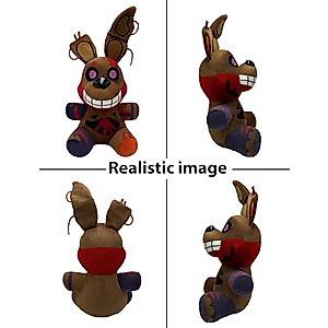 VNKVTL Burntrap Plush Birthday Gift for Kids, Spring Trap Plush with Soft and Comfortable Cotton, Décor Plushtrap Plush, Burntrap for All Ages, 7 Inch Game Plush.