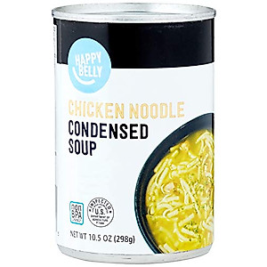 Amazon Brand - Happy Belly Chicken Noodle Soup 10.5 Oz