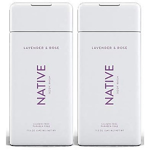 Native Body Wash - Lavender & Rose 11.5 oz (340ml) - 2-PACK
