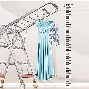 Clothes Drying Racks Outdoor, Heavy Duty Laundry Drying Rack, Portable Drying Rack Clothing, Folding Space Saving Garment Rack, Blanket Rack Clothesline, for Indoor Outdoor