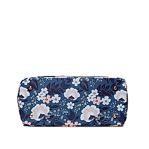 Sarah Wells Lizzy Breast Pump Bag - Compatible with Spectra, Medela, and More - Insulated Cooler Pocket (Le Floral)