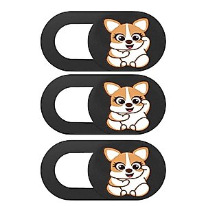 SOLUSTRE 3pcs Camera Cover Webcam Privacy Lens Protector Camera Slide Blocker Webcam Blocker Phone Camera Tablet Laptop Webcam Slider Webcam Cover Privacy Sticker Covers Abs Shield Computer