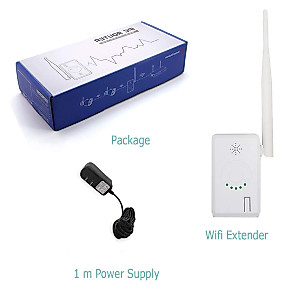WiFi Range Extender, Wireless Security Camera Range Extender, Surveillance Camera WiFi Repeater, Wireless Extender with Power Supply, Wireless Network Repeater