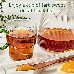 The Republic of Tea — Decaf Apricot Black Tea Tin, 50 Tea Bags, Environmentally-Friendly Decaffeinated Tea