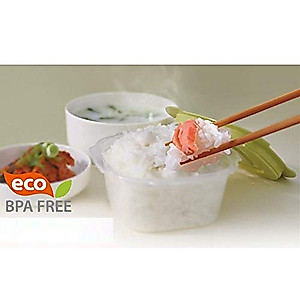 Lock Star Food Container 8 Set, Meal Prep Containers, Food Storage Containers, BPA Free Lunch Boxes, Microwave, Oven, Freezer Safe