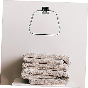 Towel Rack Towel Rack Bathroom Hand Towel Holder Hand Towel Holder for Bathroom Towel Organizer Towel Rod Kitchen Towel Holder Paint Hanger Lanyard Towel Ring Stainless Steel