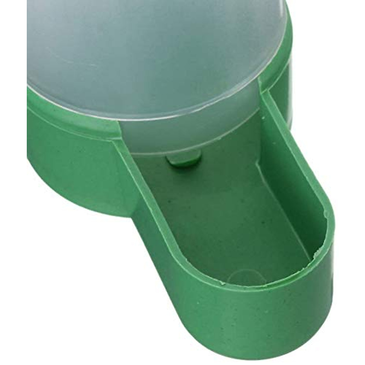 Small Bird Feeder Bird Water Dispenser for Cage, Plastic Bird Water Feeder and Food Feeding Cup Set for Parrots Parakeet Finch