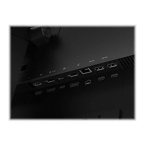 Lenovo ThinkVision P24h-2L - LED Monitor ThinkVision P24h-2L, W126087992 (Monitor ThinkVision P24h-2L, 60.5 cm (23.8), 2560 x 1440 Pixels, Quad HD, LED, 6 ms, Black)