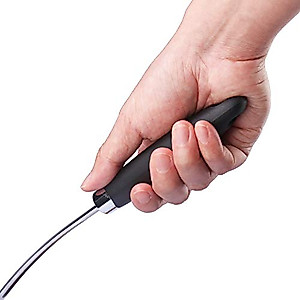 Brushed Stainless Steel Non-Slip Ergonomic Handle Ladle