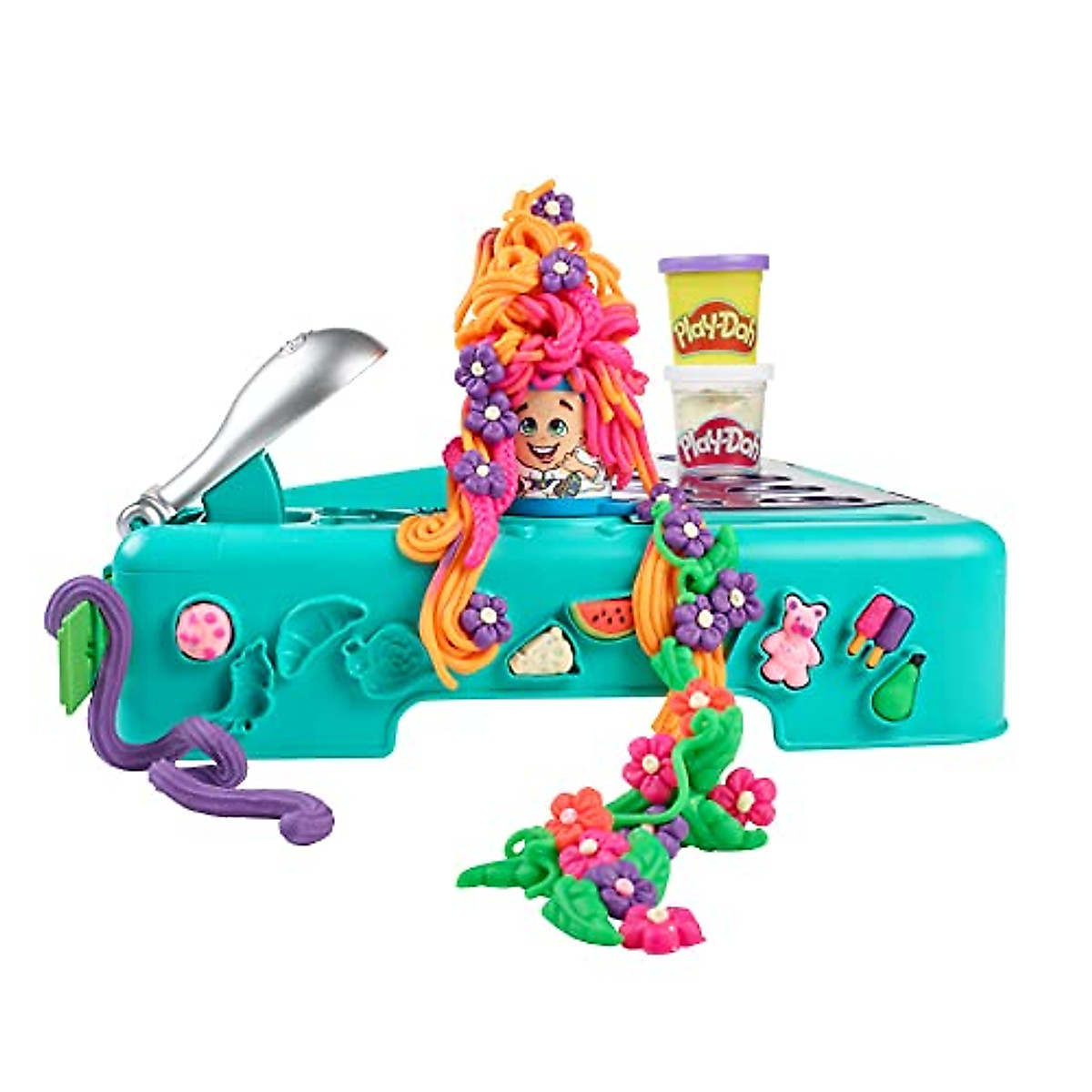 Play-Doh Set On The Go Imagine and Store Studio, with 30 Tools and 10 Cans of Modeling Compound, Travel Toys for 3 Year Old Girls and Boys and Up, Non-Toxic