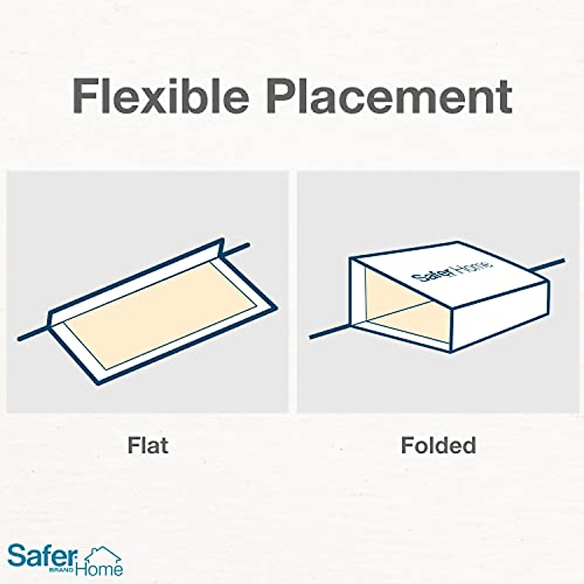 Safer Brand 4 Safer Home SH400 Indoor Spider, Ant, Cockroach, Centipede, and Crawling Insect Traps, Blue