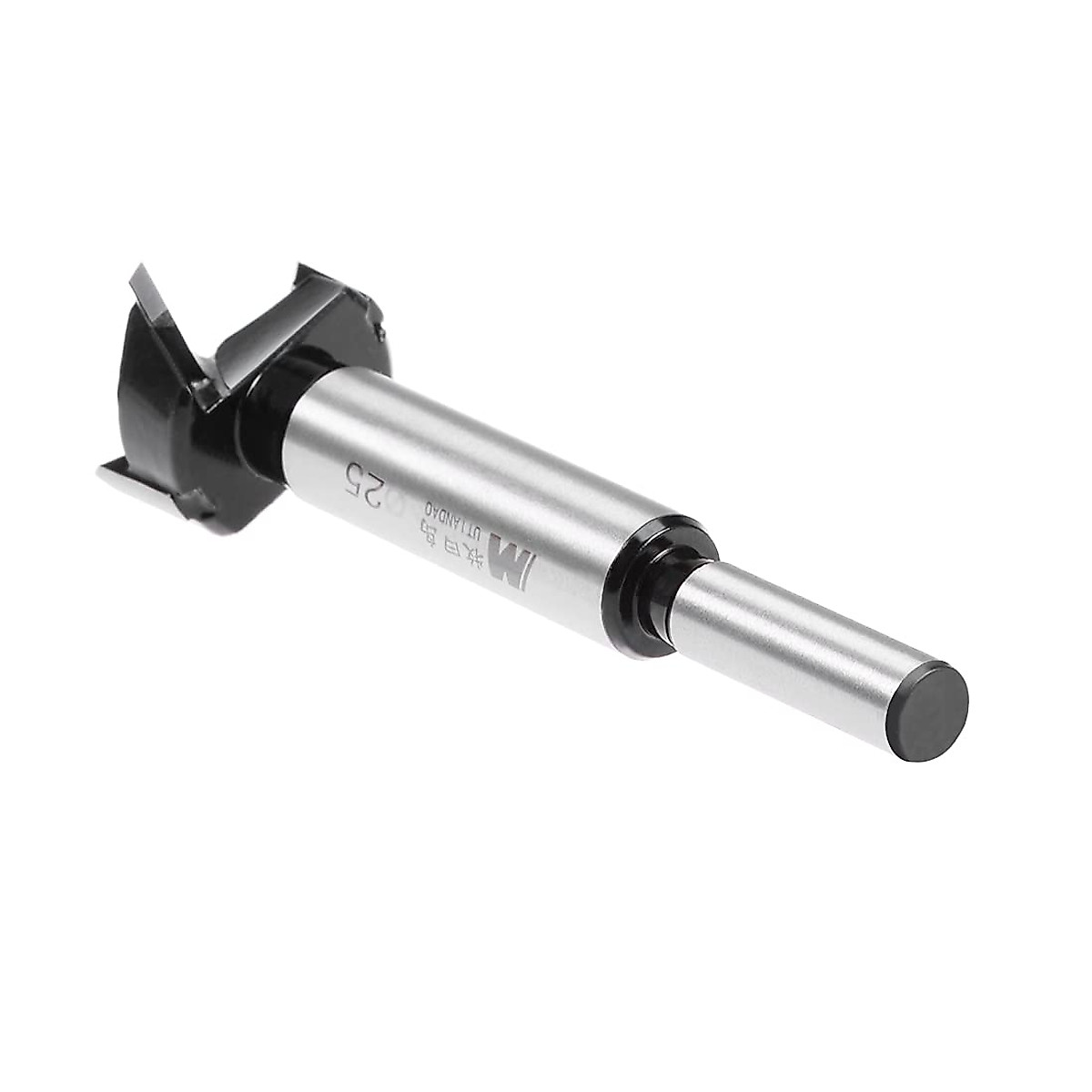 uxcell Forstner Drill Bits 28mm, Tungsten Carbide Wood Hole Saw Auger Opener, Woodworking Hinge Hole Drilling Boring Bit Cutter (Black, Silver Tone)