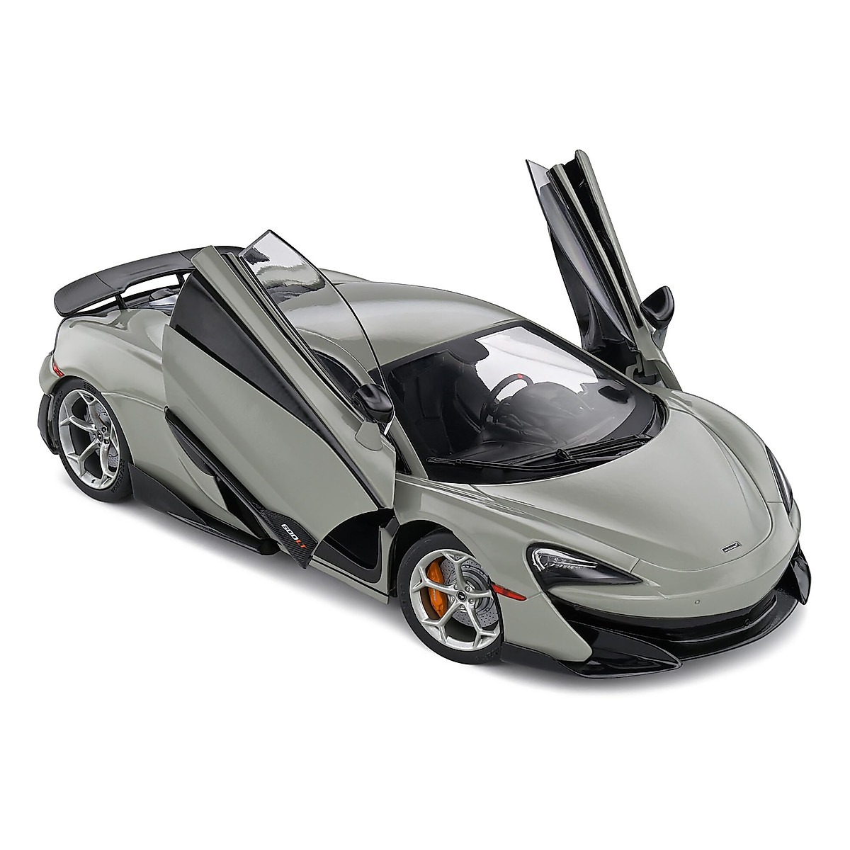 2018 McLaren 600 LT Coupe Blade Silver 1/18 Diecast Model Car by Solido S1804506