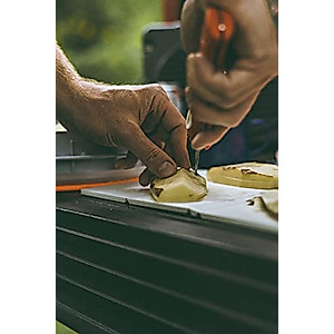 CanCookerSMP1409Plank Foldable Plastic Cutting Board 9 x 19, White