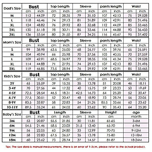 Christmas Pajamas for Family 2023 Pjs Matching Sets Red Plaid Xmas Holiday Sleepwear Long Sleeve Shirts Jammies Clothes