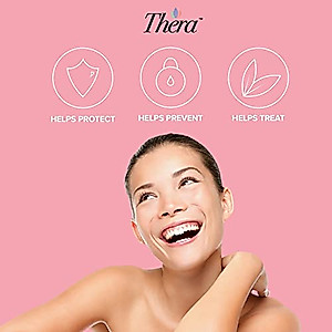 Thera Calazinc Body Shield Skin Cream - Helps Relieve Dry Skin, Chafing, Itching, Irritation - Lavender-Scented, 4 oz Tube, 1 Count