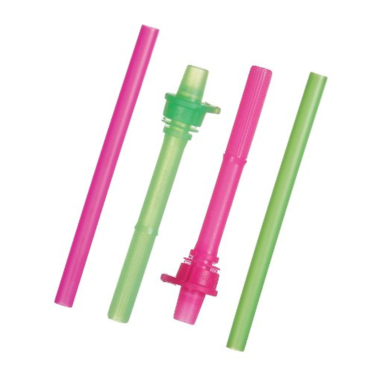 Munchkin Click Lock Replacement Straws with Valves - 2 pk - Assorted Colors