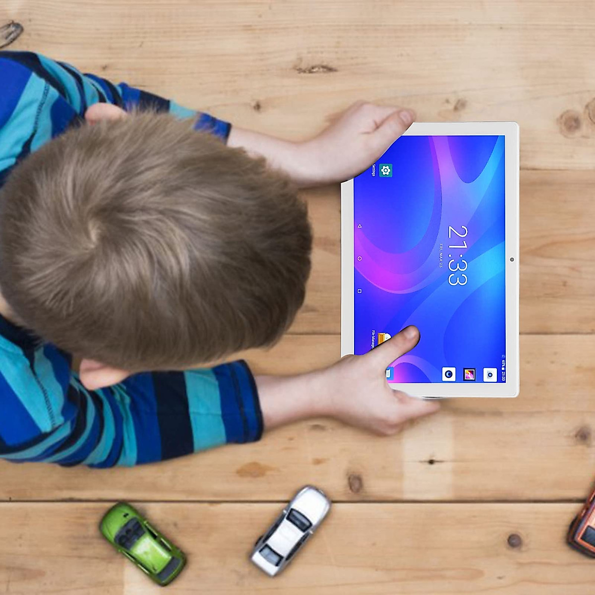 GOWENIC 10Inch Tablet, Kids Tablet for, Octa Core Processor 8GB RAM 256GB ROM, 5G WiFi Toddler Tablet with 8MP and 13MP Camera, 1920x1200 IPS, 8800mAh Lithium Battery