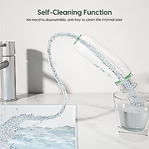 Baby Electric Nasal Aspirator, Lupantte Rechargeable Baby Nose Sucker, Electric Nose Aspirator for Toddler, Clean Mucus/Snot, with Music and Light Function, 3 Gears Adjustable, 2 Different Nozzles