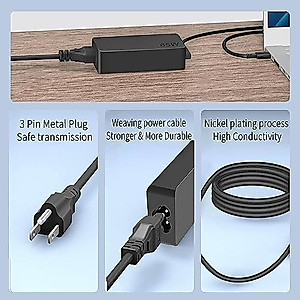 USB C Laptop Charger for Lenovo Yoga Laptop Charger/Thinkpad/Chromebook Charger Replacement Lenovo Laptop Charger 65W Type C Computer Charger USB C Power Supply