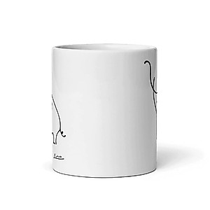 Elephant Sketch Artwork Mug ~ (11oz or 15oz)