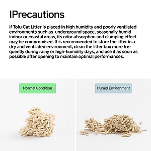 pidan Tofu Cat Litter Clumping,Flushable,Ultra Absorbent and Fast Drying, 100% Natural Ingredients Litter,Solubility in Water,Really Dust-Free,Less Scattering (5.3lb×1bag)