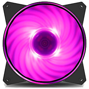 Cooler Master MasterFan MF120R RGB Case Fan 'RGB LED, Silent Cooling Technology, 120mm' R4-C1DS-20PC-R1