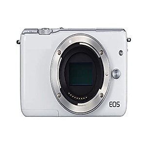 Camera M10 Mirrorless Digital Camera (Body Only) for EOS M10 Camera Digital Camera (Color : W)