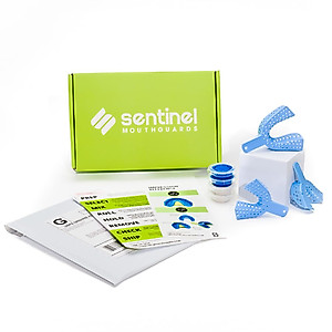 SENTINEL MOUTHGUARDS No-Show Daytime Mouth Guard for Teeth Grinding and Clenching | Custom Fit for Durability and Protection | BPA-Free and Dentist-Approved | Made in USA