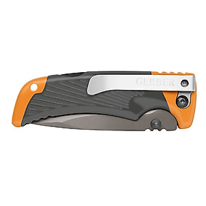 GERBER Bear Grylls Scout Knife, Serrated Edge, Drop Point [31-000754]