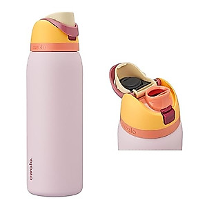 Insulated Stainless Steel Water Bottle with Straw for Sports and Travel, BPA-Free, 40-oz (Candy Store)