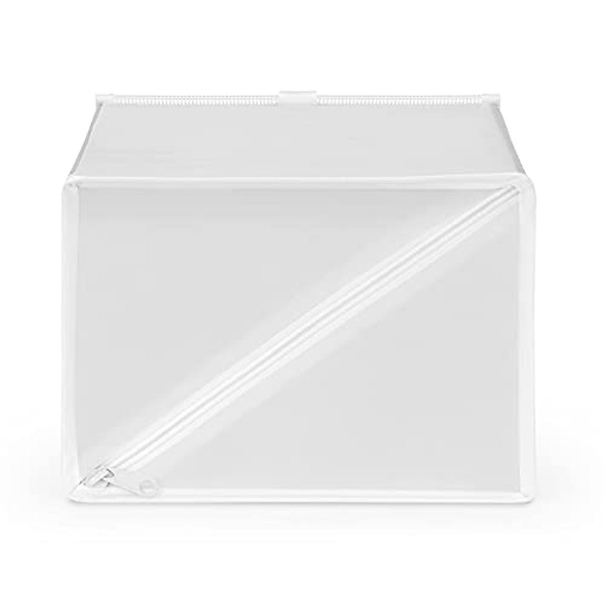 Whitmor White Mesh Shoe Boxes-Set of 4