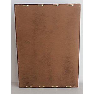 DisplayGifts Open Front Shot Glasses Display Case 56 Compartments Wall Mount Pint Glass Shadow Box Bar Collection or Small Items Display Shelving, No Cover on The Front, Rustic Brown Wood Frame