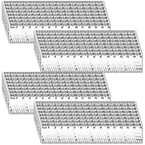 32 Packs 6 Inch Rulers Small Ruler Assorted Colors Small Plastic Rulers with Inches and Centimeters Mini Rulers for Kids Students School Classroom Office Supplies (Clear)