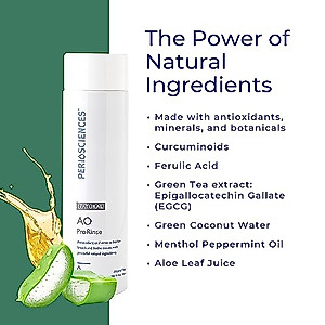 PerioSciences AO ProRinse Natural Mouthwash 10 fl oz/300ml