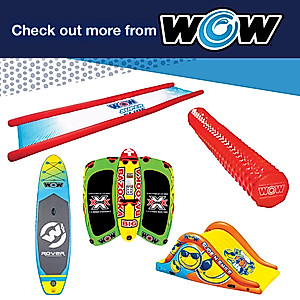 WOW Sports Wipeout Towable Tube for Boating - 1 to 3 Person Towable - Standing Tubes for Boating