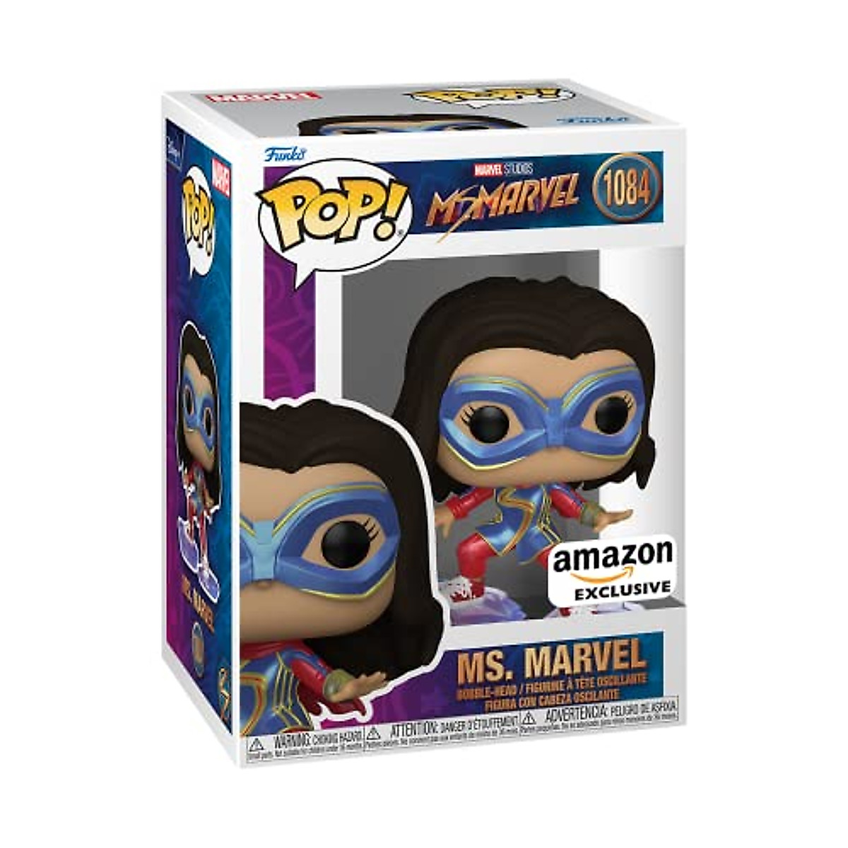 Funko Pop! Marvel: Ms. Marvel - Ms. Marvel, Amazon Exclusive