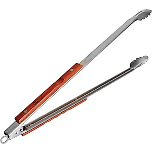 Outset QB22 Locking, 1 EA, Rosewood Tongs Extra Long 22"