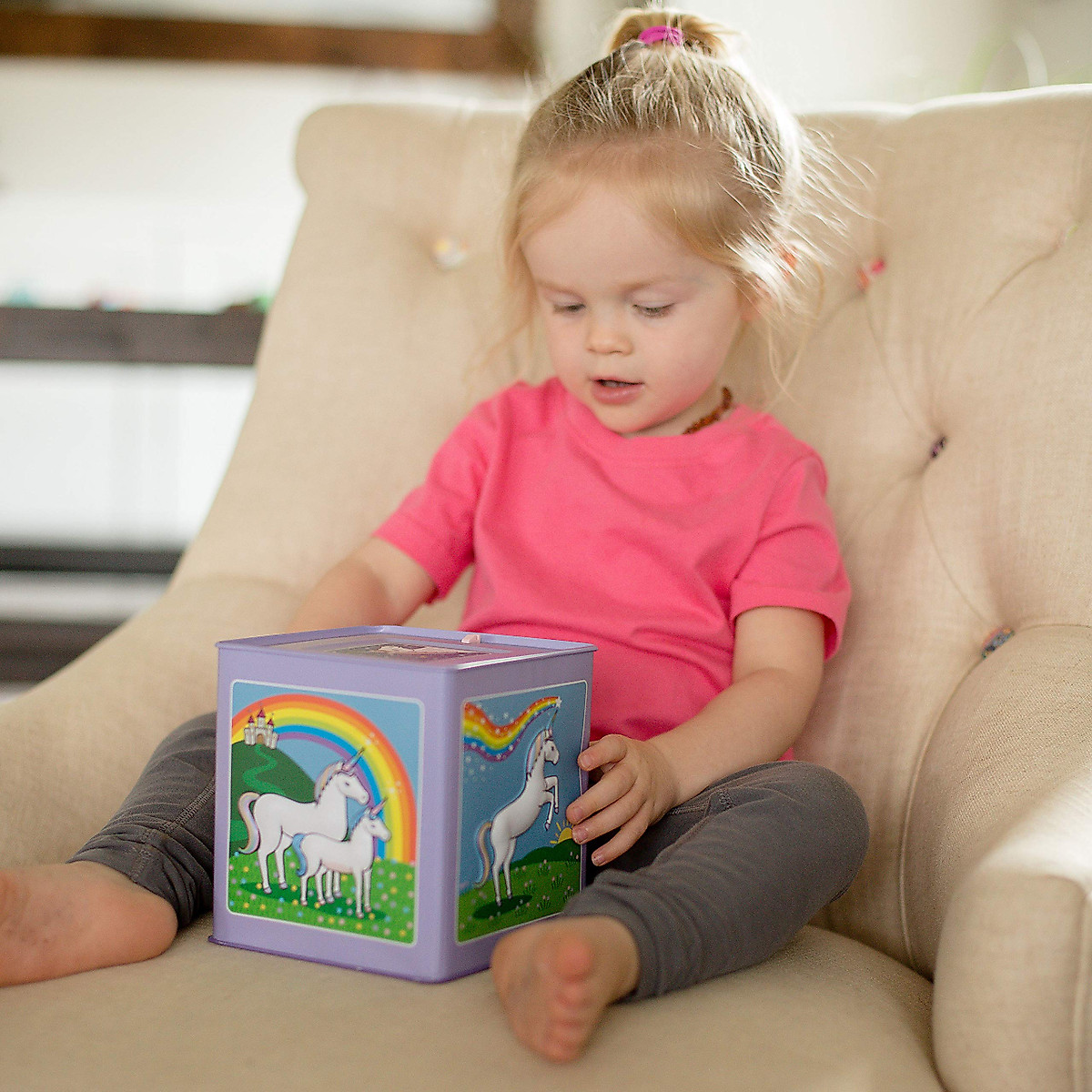 Jack Rabbit Creations Unicorn Jack in The Box Toy